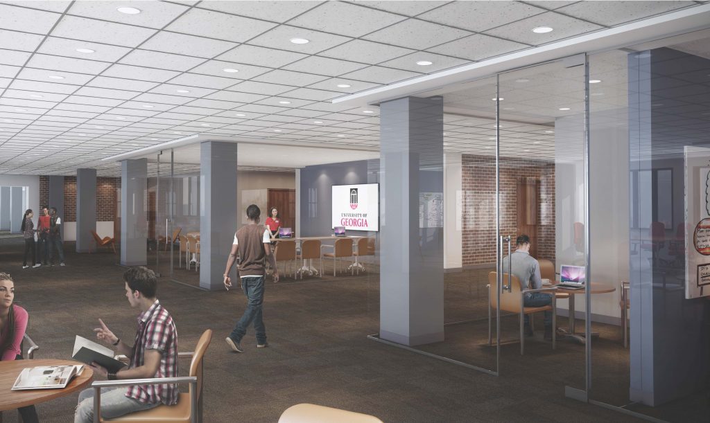 New Group Study Rooms Coming to Main Library in Fall 2019 — Grady Newsource