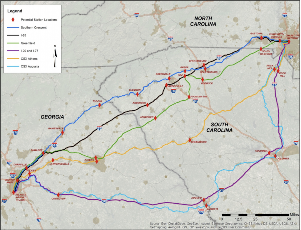 High Speed Rail Route Proposed Between Athens and Atlanta — Grady Newsource