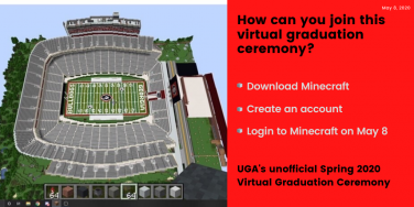 UGA Students Propose Virtual Minecraft Graduation Ceremony — Grady ...