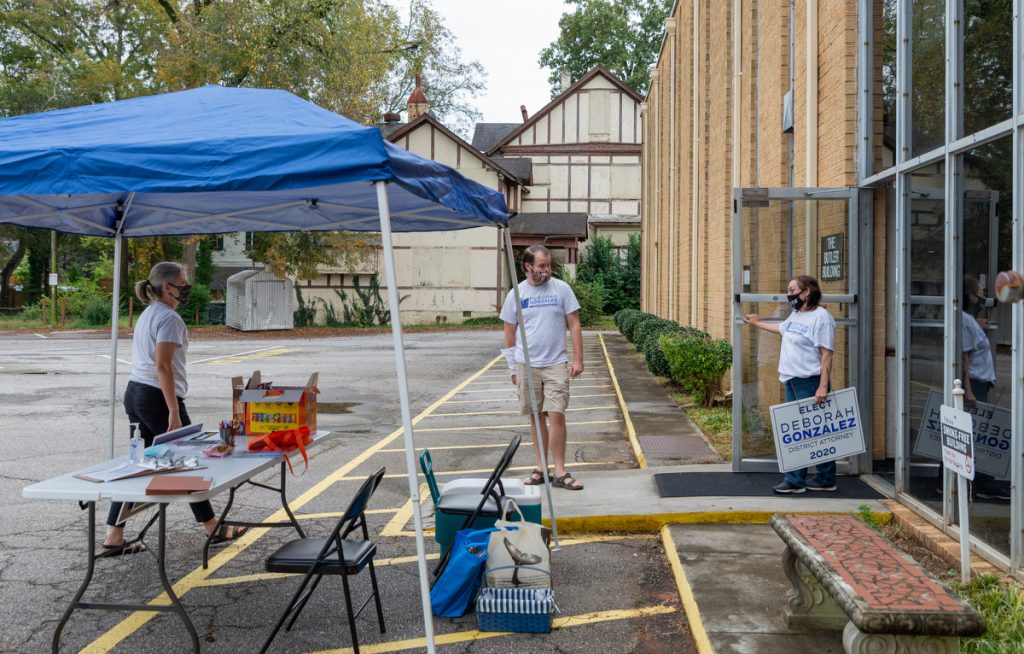 Images from Inside the Campaigns: Deborah Gonzalez for District ...