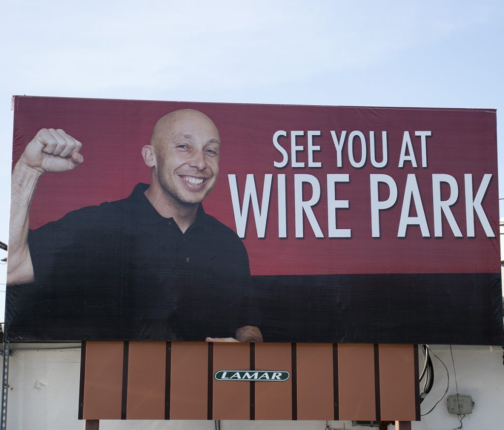 Reign Streiter: Man On The Billboards Gives Back — Grady Newsource